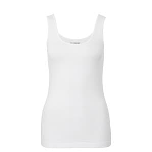 Basic Stretch Knit Tank Top - White | Target Australia