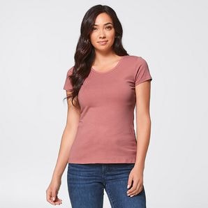 Organic Cotton T-Shirt - Rose Pink | Target Australia