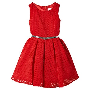 Girls' Check Organza Party Dress | Target Australia