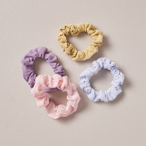4 Pack Scrunchies | Target Australia