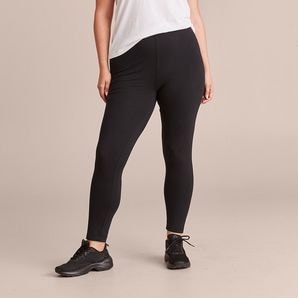 Curve Organic Cotton Full Length Leggings | Target Australia