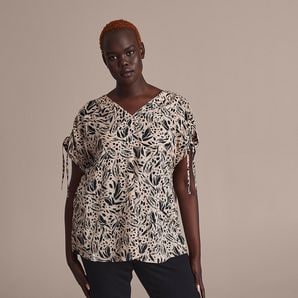 Curve Dallas Gathered Shoulder Top | Target Australia