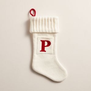 Alphabet Christmas Stocking - P | Target Australia