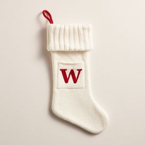 Alphabet Christmas Stocking - W | Target Australia