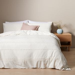 Carmen Textured Quilt Cover Set | Target Australia