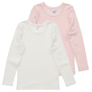 2 Pack Pointelle Thermal Tops | Target Australia