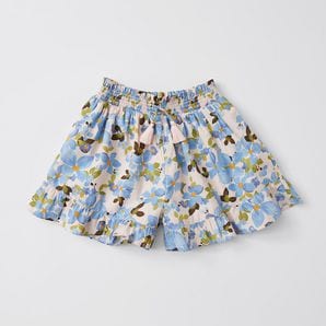 Linen Blend Floral Shorts | Target Australia