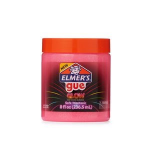 Elmer’s Gue Premade Slime, 8oz Jar - Pink Glow In The Dark | Target ...