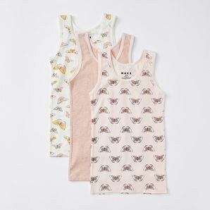 Maxx 3 Pack Singlets | Target Australia