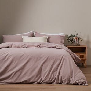 Arlo Stonewash Quilt Cover Set | Target Australia
