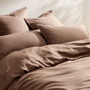 Lilah Linen Quilt Cover Set | Target Australia