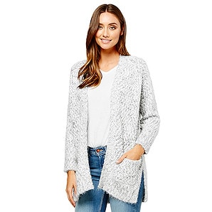 Fluffy Edge to Edge Cardigan | Target Australia