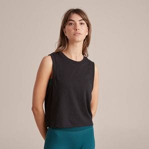 Active Slub Crop Muscle Tank Top | Target Australia