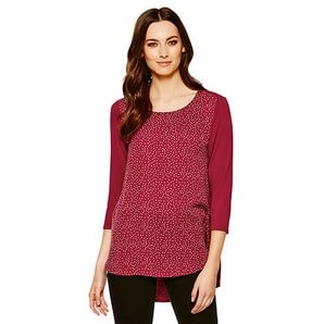 Woven Front Top - Red Polka Dot | Target Australia