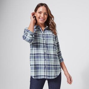 Cora Shirt - Blues | Target Australia