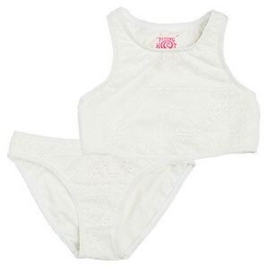 Piping Hot Crochet Crop Top Bikini Set | Target Australia