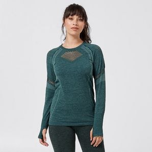 Active Seamfree Top - Arctic Green | Target Australia