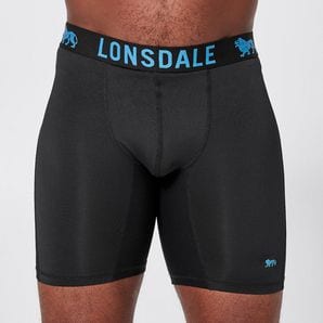 Lonsdale London 2 Pack Long Leg Sport Trunks | Target Australia
