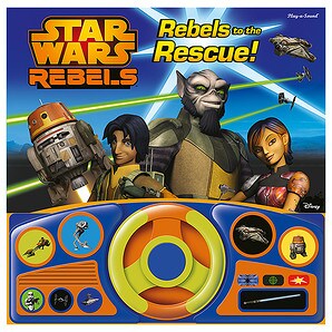 Star Wars Rebels - Rebels To The Rescue Steering Wheel Book | Target ...