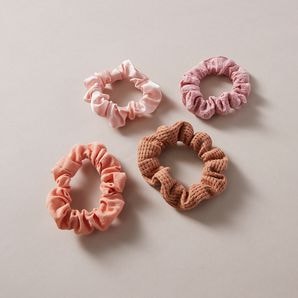 4 Pack Mini Scrunchies | Target Australia