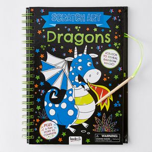 Scratch Art Dragons | Target Australia