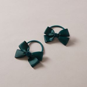 2 Pack Grosgrain Bow Hair Ties | Target Australia