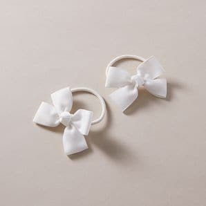 2 Pack Grosgrain Bow Hair Ties | Target Australia
