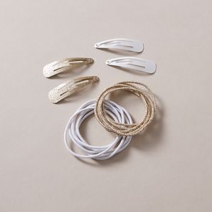16 Pack Hair Clips and Hair Ties | Target Australia