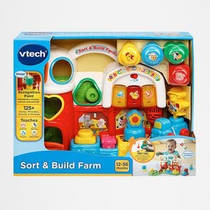 VTech Sort & Build Farm | Target Australia