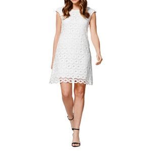Lace Shift Dress - White | Target Australia