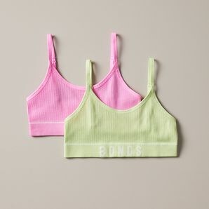 2 Pack Bonds Rib Scoop Crop | Target Australia