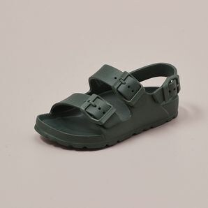 B JNR BLK FOREST EVA MOULDED SANDAL SIZE 6-12 | Target Australia