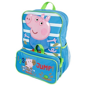 George Pig Backpack With Utility Bag | Target Australia