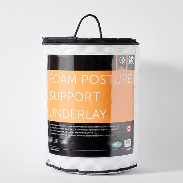 Foam Posture Support Underlay | Target Australia