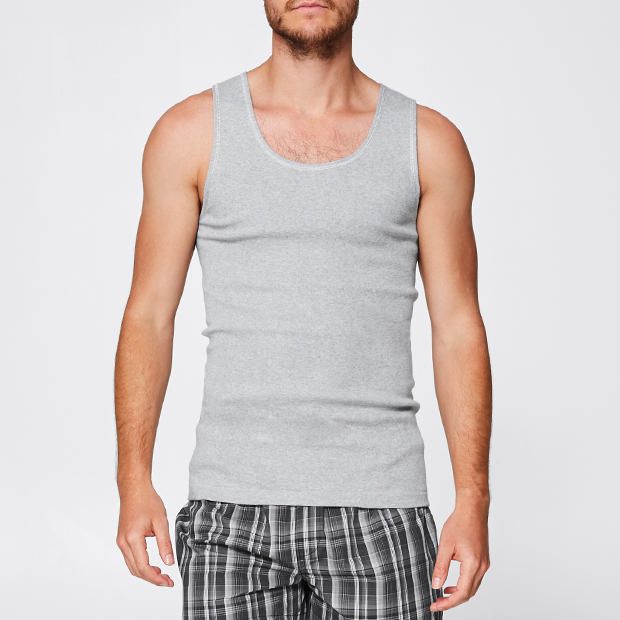 Maxx Athletic Singlet - Grey Marle | Target Australia