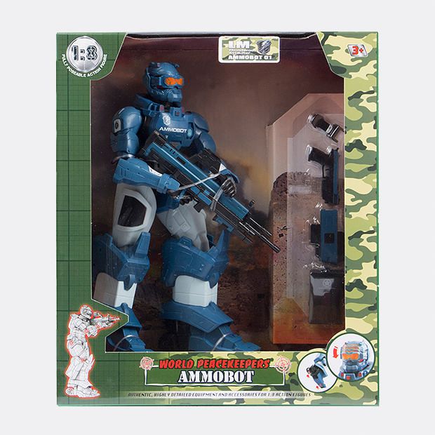 1:8 World Peacekeepers® - Ammobot 81350 Assorted | Target Australia