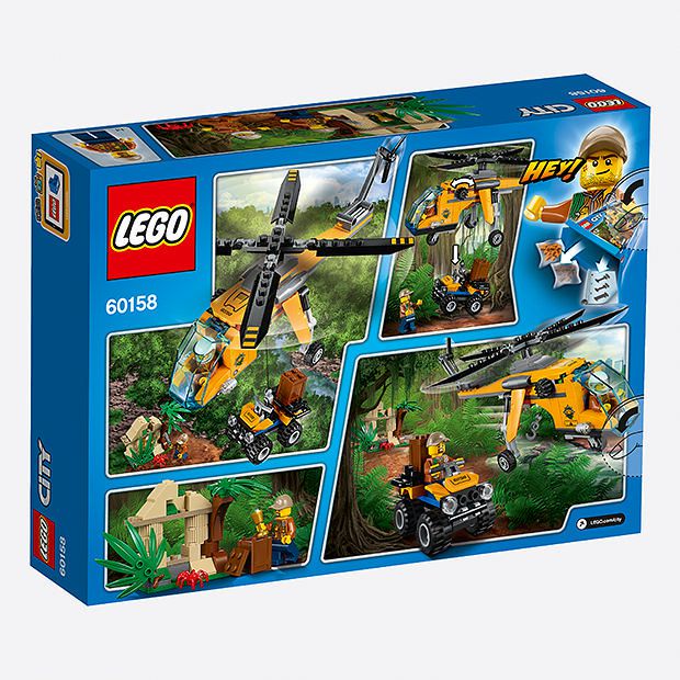 LEGO® City Jungle Explorers Jungle Cargo Helicopter 60158 | Target ...