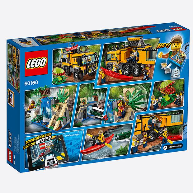 LEGO® City Jungle Explorers Jungle Mobile Lab 60160 | Target Australia