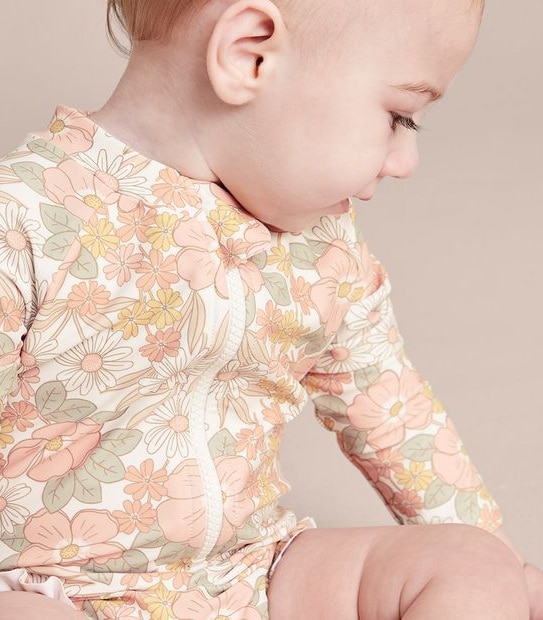 2 Piece Baby Floral Swim Set | Target Australia