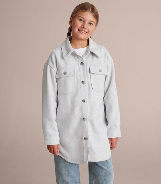 Longline Shacket | Target Australia