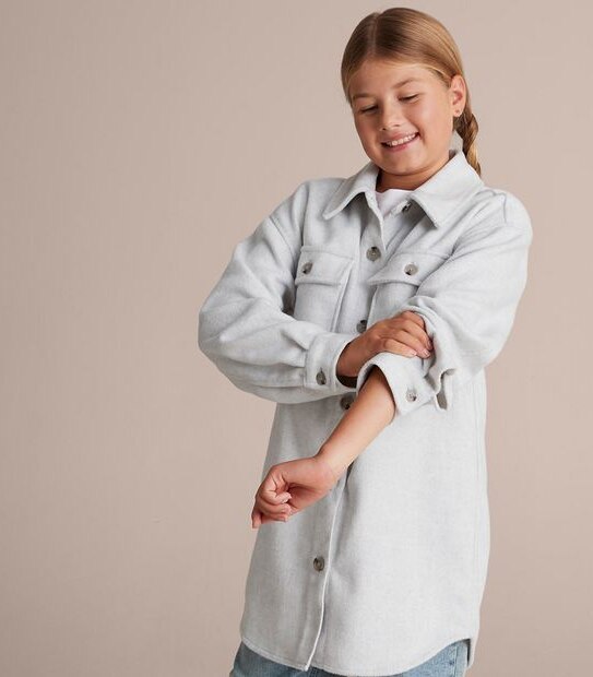 Longline Shacket | Target Australia