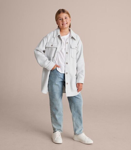Longline Shacket | Target Australia