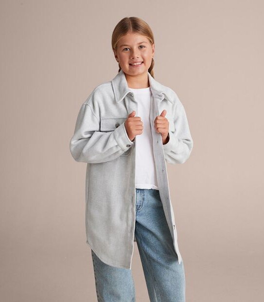 Longline Shacket | Target Australia