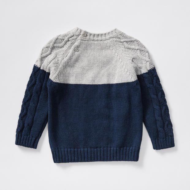 Baby Cable Knit Jumper | Target Australia