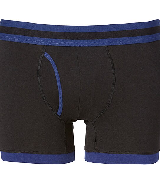 Men's Maxx Single Fly Front Trunk - Stripe Black | Target Australia