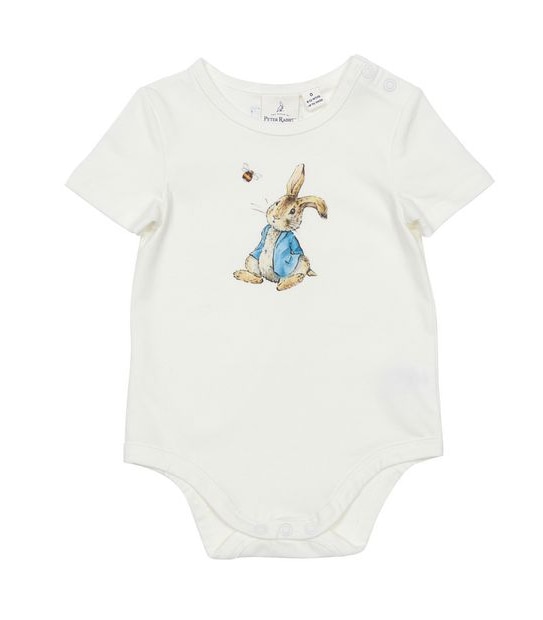 Baby Unisex Peter Rabbit Stripe Rib Bodysuit | Target Australia