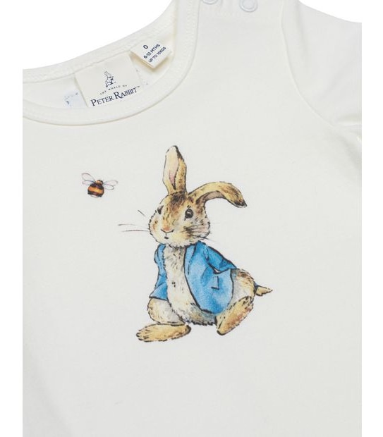 Baby Unisex Peter Rabbit Stripe Rib Bodysuit | Target Australia
