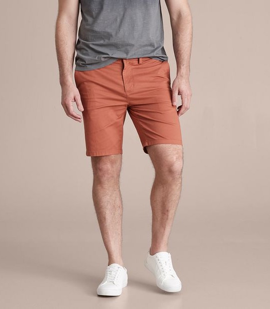 Slim Chino Shorts - Bruschetta | Target Australia
