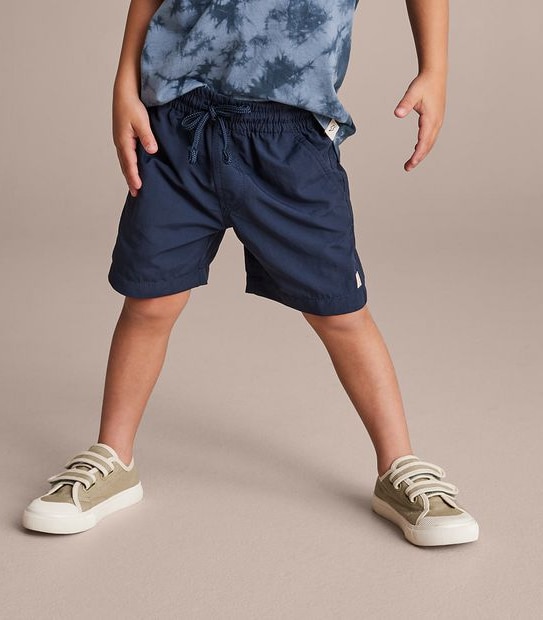 245201_01 NYLON SHORT 6 WAY - BLACK IRIS | Target Australia