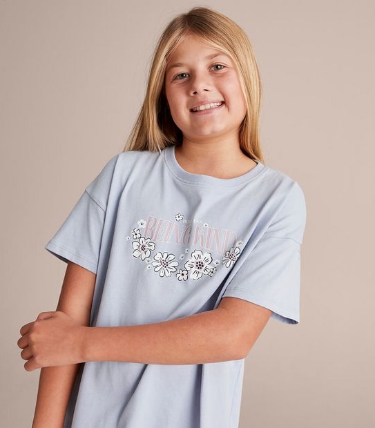 Longline Graphic T Shirt Target Australia